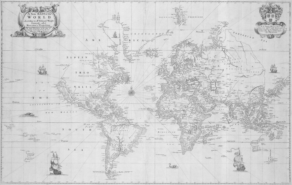 Mercator Projection Map: The Design For Global Visualization - TIME ...