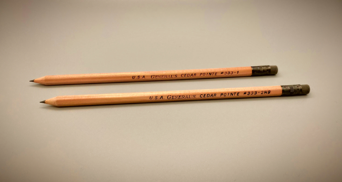 General’s Cedar Pointe #333: Essential Pencil Design - TIME PROOF DESIGN