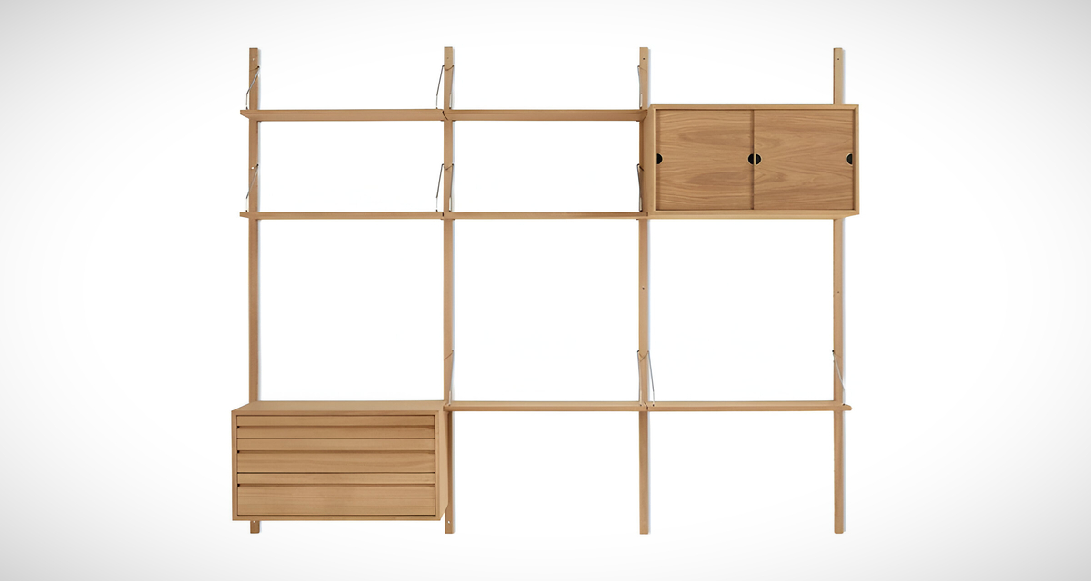 Royal System Shelving: Poul Cadovius Design - TIME PROOF DESIGN